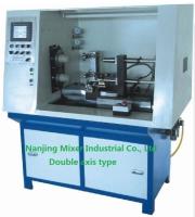 China CNC Rubber Washer Cutting Machine/Cutter with Double Mandrels Fitting for sale