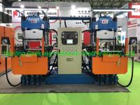 China 350t Vacuum Rubber Vulcanizing Press with Auto Ejectors for sale