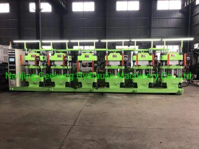China Advanced 150T Automatic Hot Vulcanizing Press for Rubber Sole 1000 Sets/Year for sale