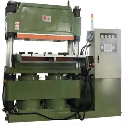 China Double Cylinder Rubber Platen Vulcanizing Press Machine for sale