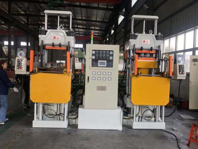 China Automatic Rubber&Silicone Molding Compression Plate Heat Hydraulic Press Vulcanizer Machine Made in China for sale