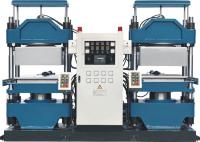 China Automatic Rubber&Silicone Vulcanizing Molding Compression Platen Press for O Ring Making for sale