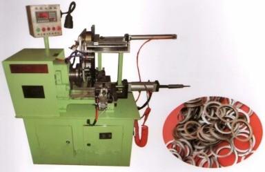 China oil seal metal case plate chamfering deburring machine/ chamferer for sale
