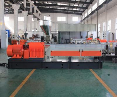 China Twin Screw Plastic Masterbatch Black Machine with Automatic Grade and Color Options for sale