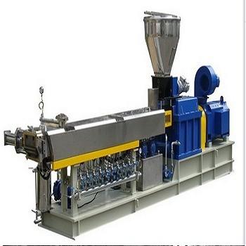 China 500 rpm Screw Speed Small Parallel Plastic Masterbatch Compounding Twin Screw Pelletizing Machine for sale
