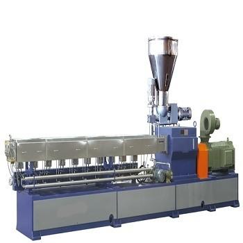 China 38CrMoALA Material Multifunctional Twin Screw Caco3 Plastic Filler Compound Color Masterbatch Extruder Machine for sale