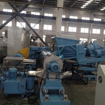 China LSZH Plastic Extruders with Pla Pelletizing Machine and Granulating Production Line for sale