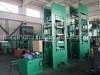 China lab hydraulic rubber forklift tire vulcanizing curing press machine for sale