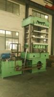China lab hydraulic rubber forklift tire vulcanizing curing press machine for sale