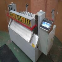 China automatic  epdm rubber double strip cutting machine price for sale