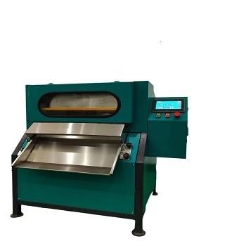 China Rubber Cutting Machine 145x96x123 Full Automatic Scale Control Type for Smooth Cutting for sale