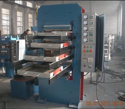 China Frame Type Eva Foaming Rubber Tile Vulcanizing Press Machine for Long Service Life for sale