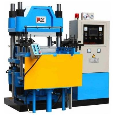 China PLC Controlled Rubber Compress Machine for Making 6000 Engine Mounting Front Rubber Part for sale