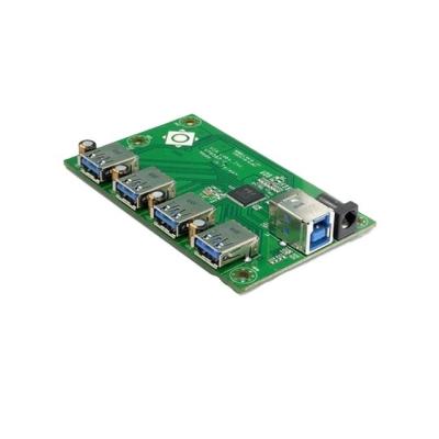 China OEM USB Hub Asamblea de PCB con servicio de ensamblaje llave en mano PCBA y 3,5 mil Min. ancho de línea en venta