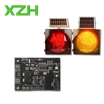 Cina Policarbonato LED Traffico solare Giallo lampeggiante luce pcb pcba in vendita