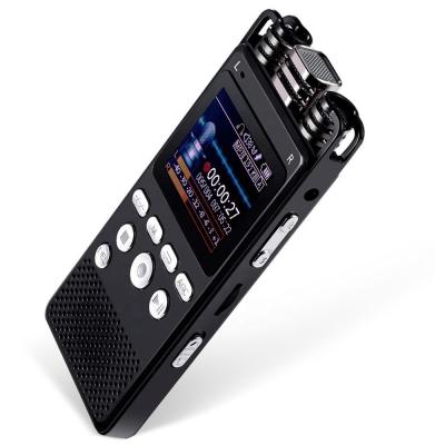 Cina 1536KBPS Dispositivo di registrazione audio stereo Registratore vocale digitale portatile per lezioni in vendita
