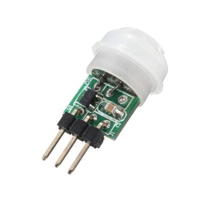 China Thermische sensor Mini IR Infrarood Pyroelectric PIR Beweging van het lichaam Mens sensor Detector Module Micro am312 pir sensor Te koop