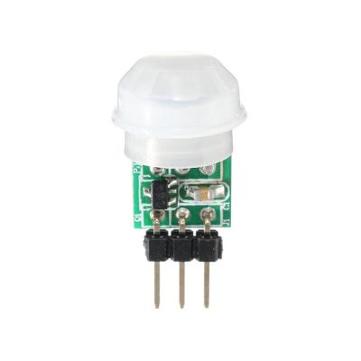 China Thermische sensor Mini IR Infrarood Pyroelectric PIR Beweging van het lichaam Mens sensor Detector Module Micro am312 pir sensor Te koop