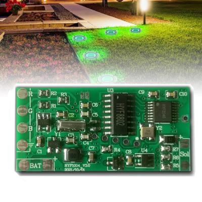 Cina Corretto di controllo solare colorato RGB Sensore di colore della luce 3.7V Lampada solare a infrarossi Modulo di circuito di controllo in vendita