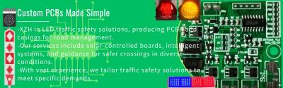 Cina Segnale stradale a semaforo senza fili Segnali solare a freccia singola Controller Board Segnali stradali a LED Segnale a freccia LED PCB in vendita