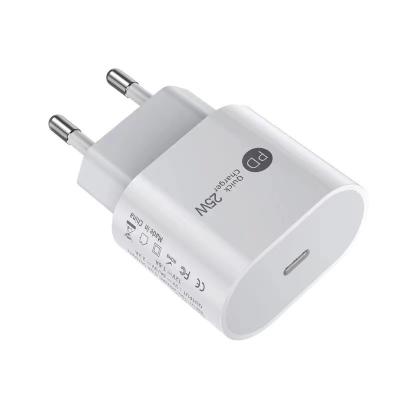 Cina 25W Power PD Multi Tipo C Testa del telefono Cable di ricarica veloce Tipo c USB Piattaforma a muro per Samsung Cellulare iPhone iPad in vendita