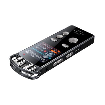 China Professionele Mini Audio Recorder Stemgeactiveerde Digitale Stemrecorder Microfoons Geluidsreductie Meertalig menu Te koop