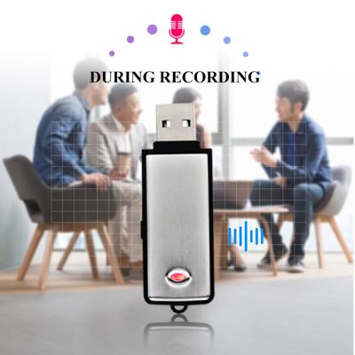 China 8GB digitale stemrecorder met lithiumbatterie Multifunctie ondersteunt MP3 speler & WAV REC muziek USB-speler Te koop