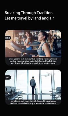 Cina Ultimate Tech Combo Neckband Open Ear Wireless Bone Conduction cuffie e altoparlanti intelligenti Bluetooth in vendita