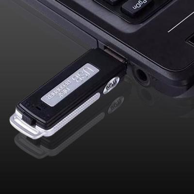 China Dispositivo de gravação por USB portátil profissional Disco Flash de gravação de uma chave com formatos de áudio digital MP3 WAV REC à venda