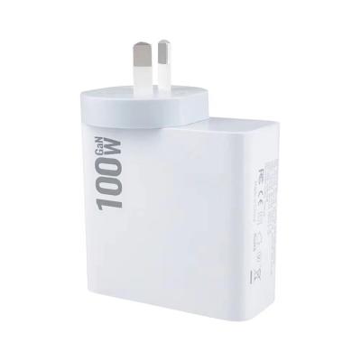 中国 100WUSBC充電器 2 Pd 100W 30WタイプC Qc 3.0 2 USBポート スーパー急速充電 携帯電話 ホームプラグ 旅行アダプター ウォール充電器 販売のため