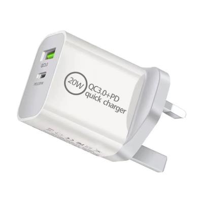 中国 20wUSBC充電器 ポータブル 急速充電器 C型 携帯電話充電器 Pd 急速充電3.0 ハンドセット パワーアダプター ラップトップ 販売のため