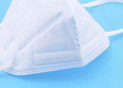 China Antivirus Ffp2 KN95 Civil Mask , White Disposable Face Mask Dust Protection for sale