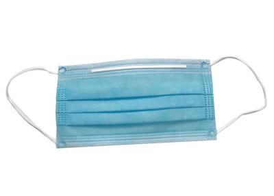 China Dust Proof Medical Face Mask Filter Meltblown Fabric Protective Blue Color for sale