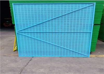 Cina Schermo della polvere perforato 1.2X1.8m del cantiere dello schermo di protezione del peso leggero in vendita