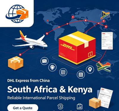 China Dhl Express From China To South Africa / Kenya Warehouse In China For Shipping Remote Area Delivery Coverage For Parcels Samples And Commercial Cargo DHL International Express for sale