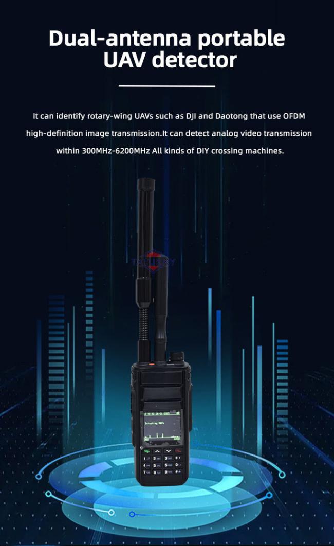 Portable Drone Detector with accessories package