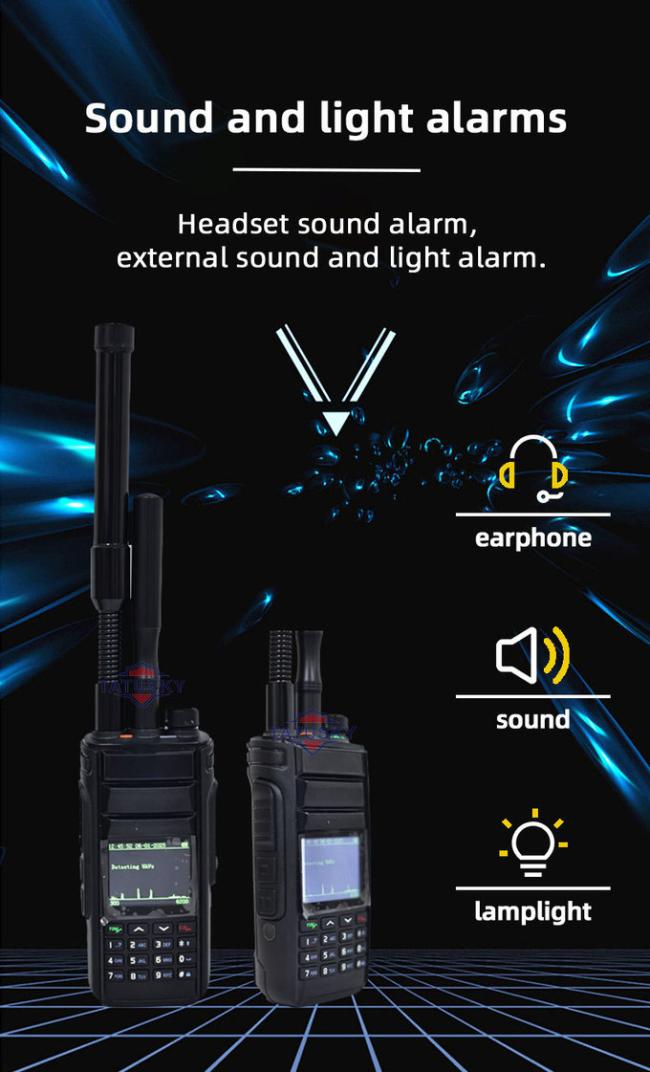 Portable Drone Detector in operation detecting multiple drones