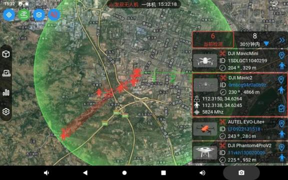 Portable UAV Blocker Drone Detector - Front View