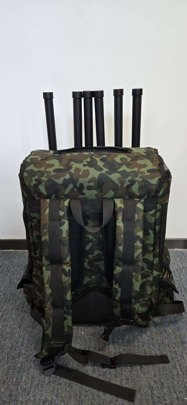 Backpack Anti-drone System Usage Scenario