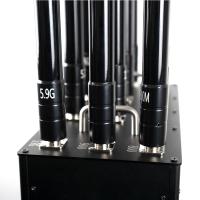 China Backpack Drone Suppressor With 500-1500m Range 20Ah Battery Capacity Drone Defense System for sale