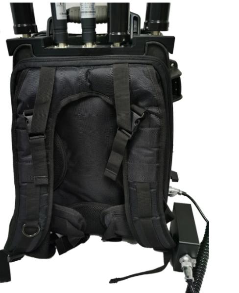 Quality Backpack Style High Power Drone Jammer System Custom With Full Band 433mHz-6GHz for sale