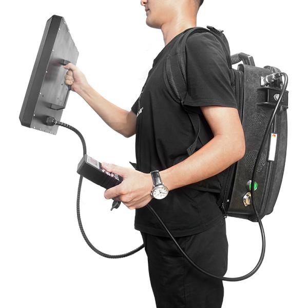 Quality Backpack Style High Power Drone Jammer System Custom With Full Band 433mHz-6GHz for sale