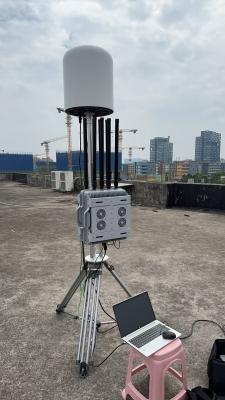China Fixed Detection Automatic Drone Detector With 10km Detection 3km Jamming Distance for sale