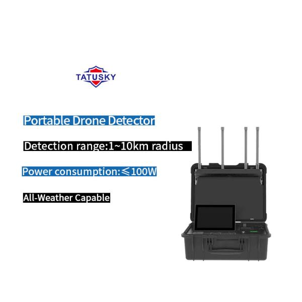 Quality 45MHz-6000MHz Coverage Anti Drone Detection System For Pilot Positioning for sale