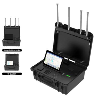 China 45MHz-6000MHz Coverage Anti Drone Detection System For Pilot Positioning Detection for sale