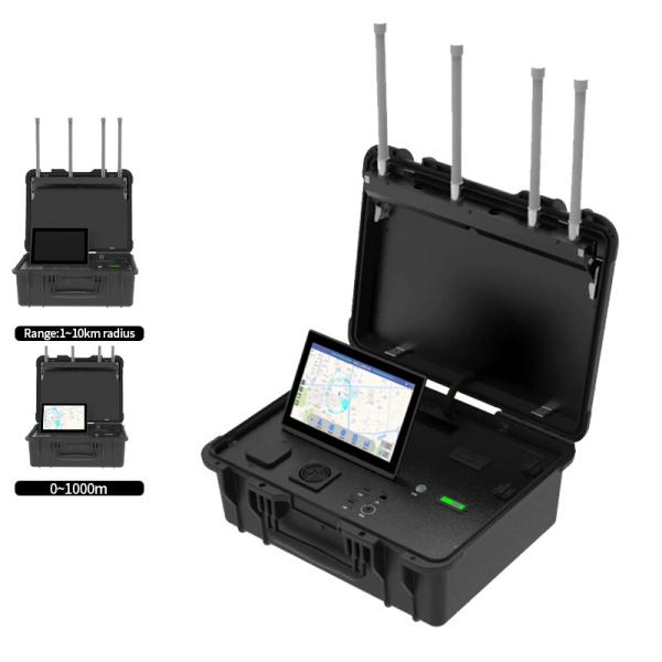 Quality 45MHz-6000MHz Coverage Anti Drone Detection System For Pilot Positioning for sale