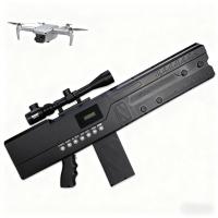 Quality Gun Type Anti Drone Device With 3KM Range Portable Jammer Handheld 900M 1.2G 1 for sale