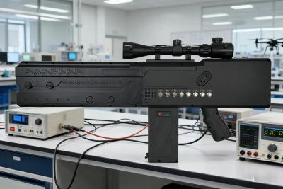 Cina Dispositivo anti-drone a pistola con portata di 3 km, jammer portatile palmare 900M 1.2G 1.5G 2.4G in vendita