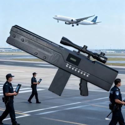 Cina Dispositivo anti-drone a pistola con portata di 3 km, jammer portatile palmare 900M 1.2G 1.5G 2.4G in vendita
