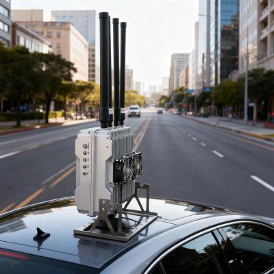 China 4-8 Bands Portable Drone Jammer Anti Drone System For 433Mhz 1.5g 2.4g 5.8g Signal Suppression for sale